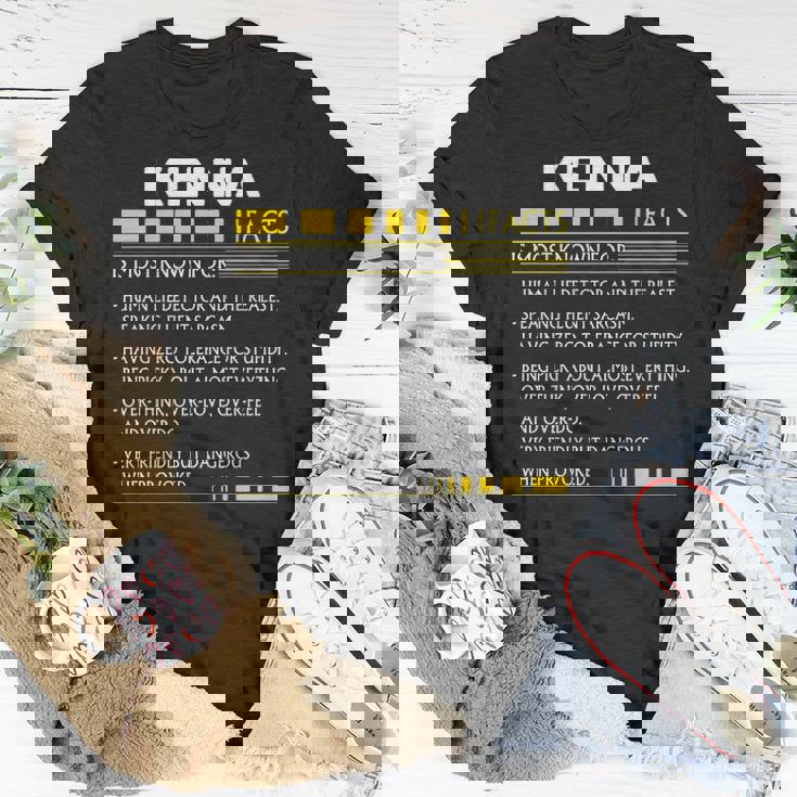 Kenna Name Kenna Facts T-Shirt - Seseable