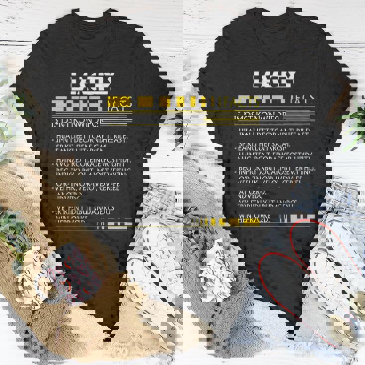 Lacey Name Lacey Facts T-Shirt - Seseable