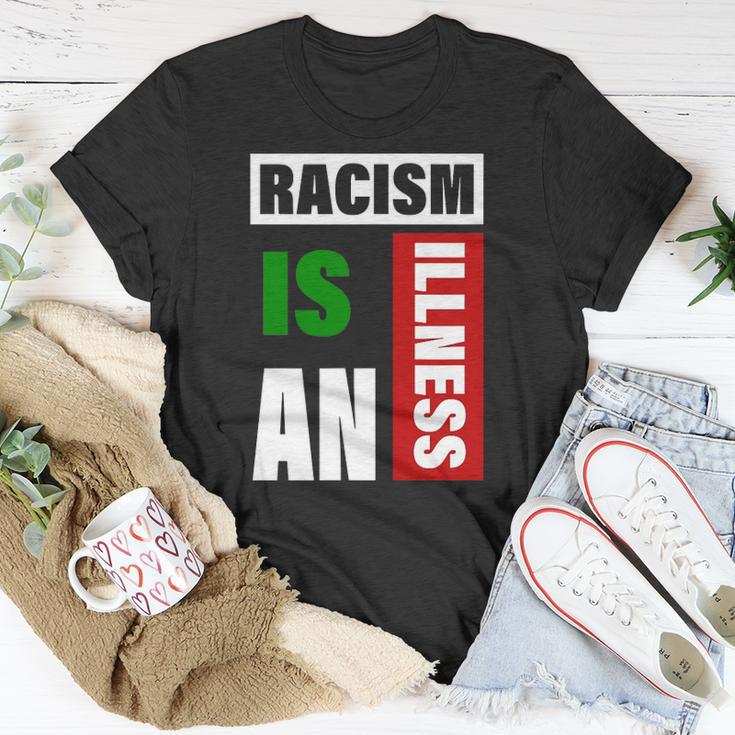 Racism Is An Illness Black Lives Matter Anti Racist Unisex T-Shirt ...