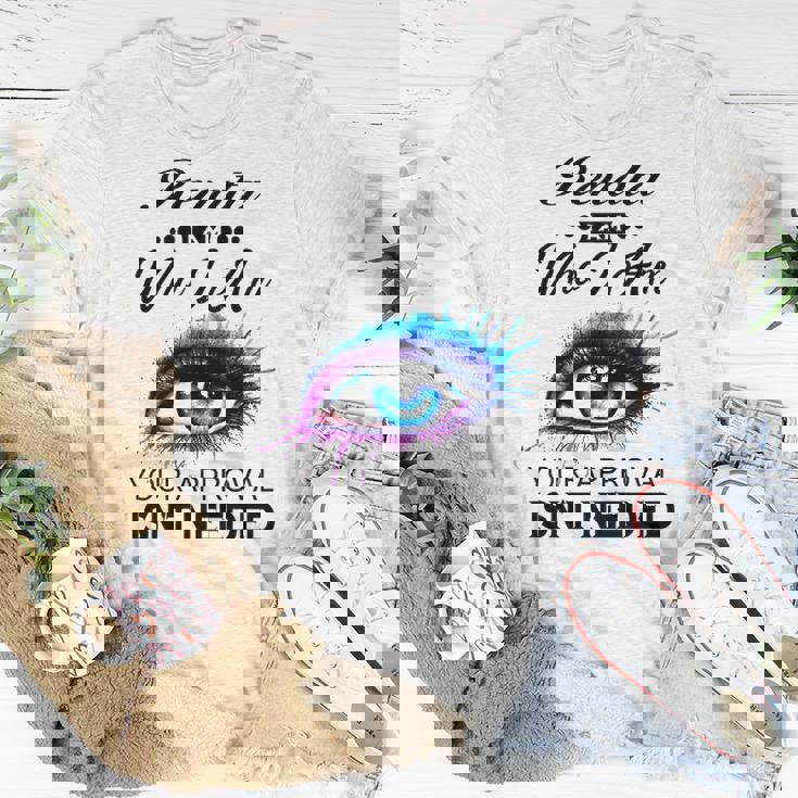 Renata Name Renata I Am Who I Am T-Shirt - Seseable