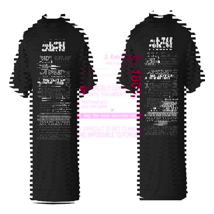 Anakin Name Anakin Name T-Shirt - Seseable