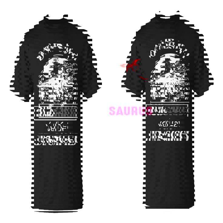 Ouma Grandma Dont Mess With Oumasaurus T-Shirt | Seseable