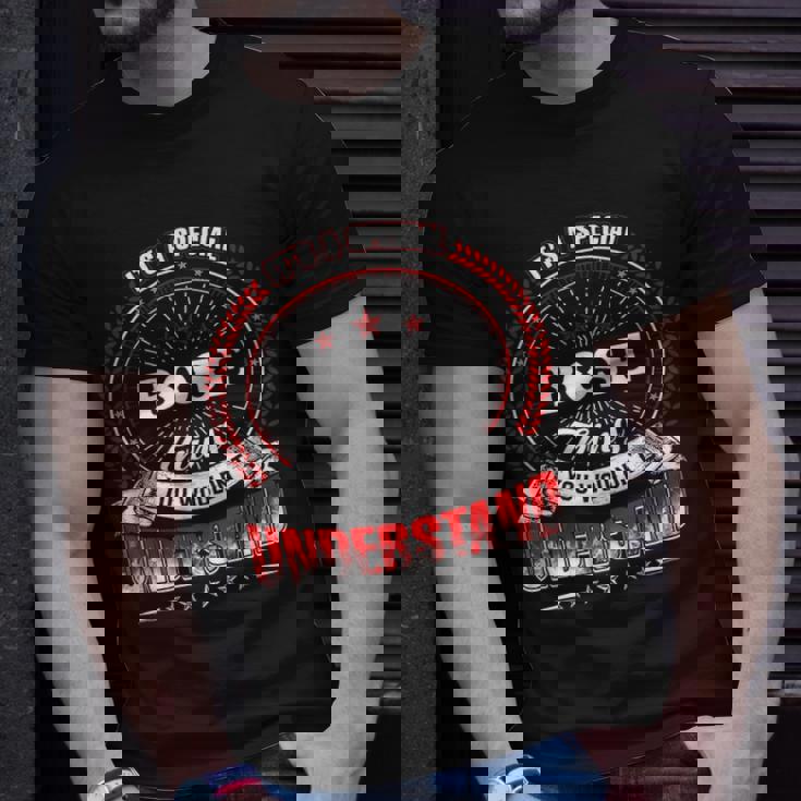 Bose Shirt Family Crest Bose T Shirt Bose Clothing Bose Tshirt Bose ...