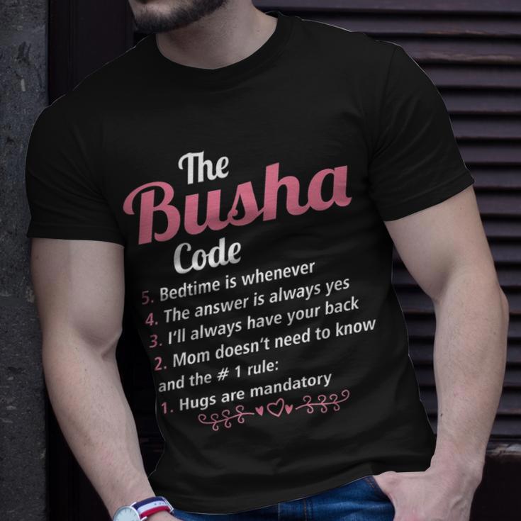Busha Grandma The Busha Code T-Shirt - Seseable