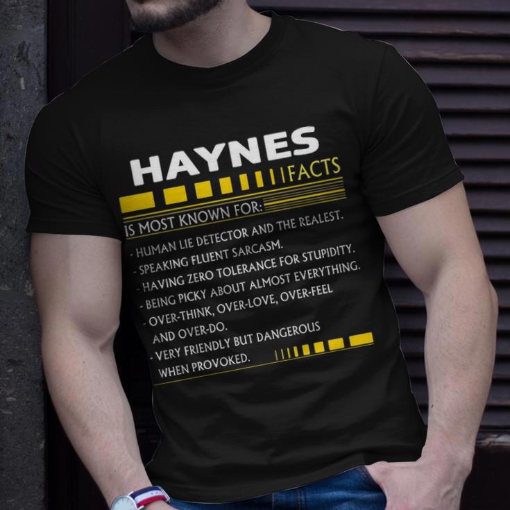 Haynes Name Haynes Facts T-Shirt - Seseable