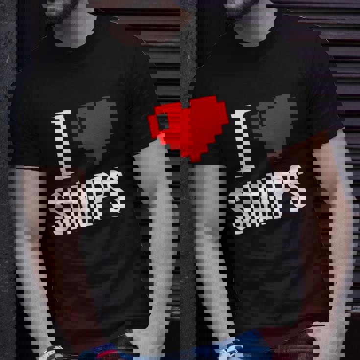 I Love Simps Simp Meme - Kawaii Egirl Gamer Streamer Unisex T-Shirt ...