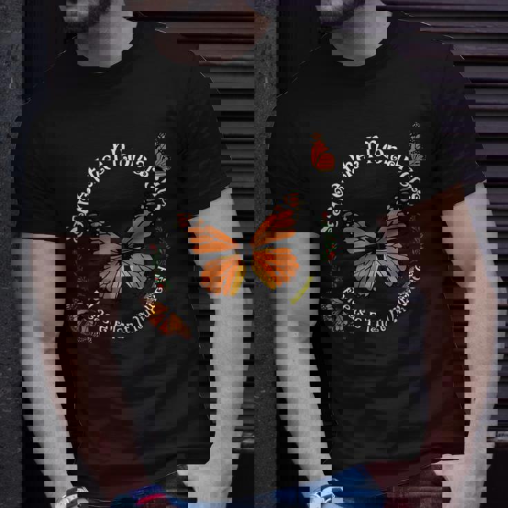 Monarch Butterfly Save Monarch Butterfly Plant Milkweed V2 T-shirt - Thegiftio