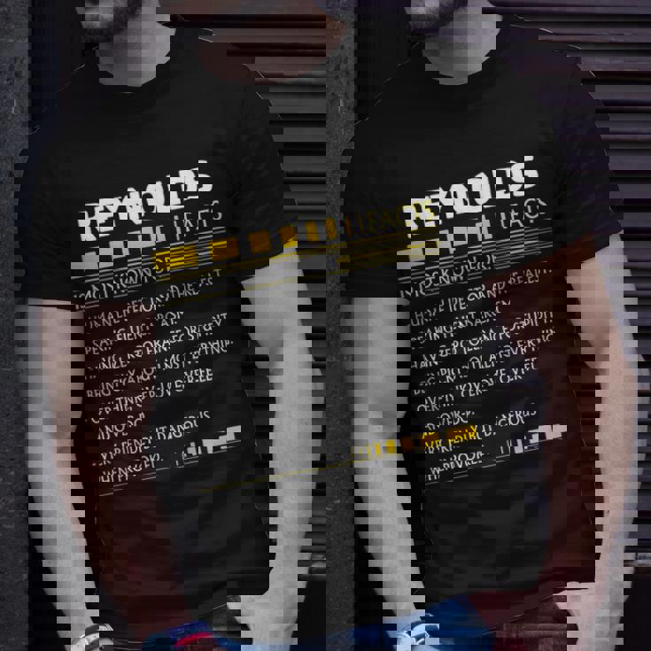 Reynolds Name Reynolds Facts T-Shirt - Seseable