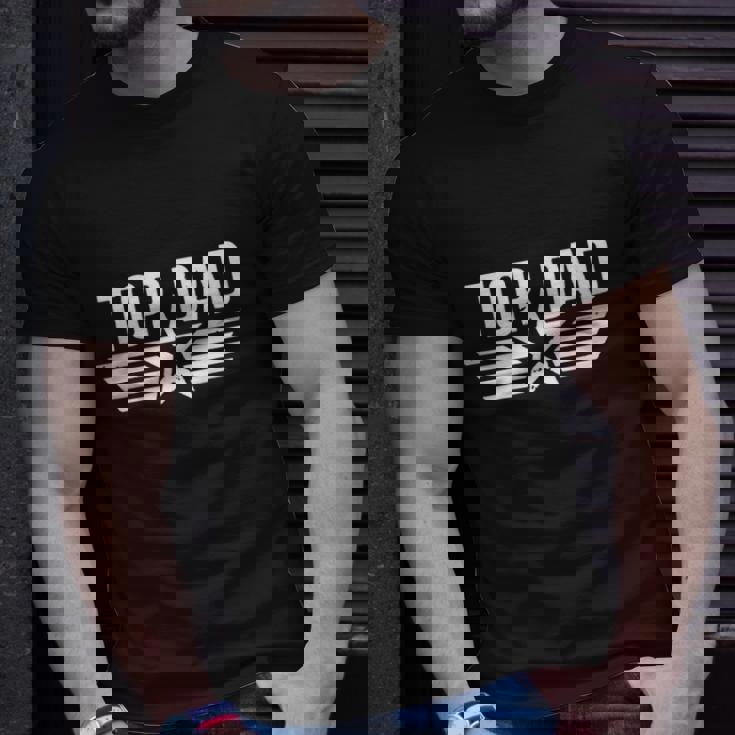 Top Dad Hapy Fathers Day Unisex T-Shirt | Mazezy