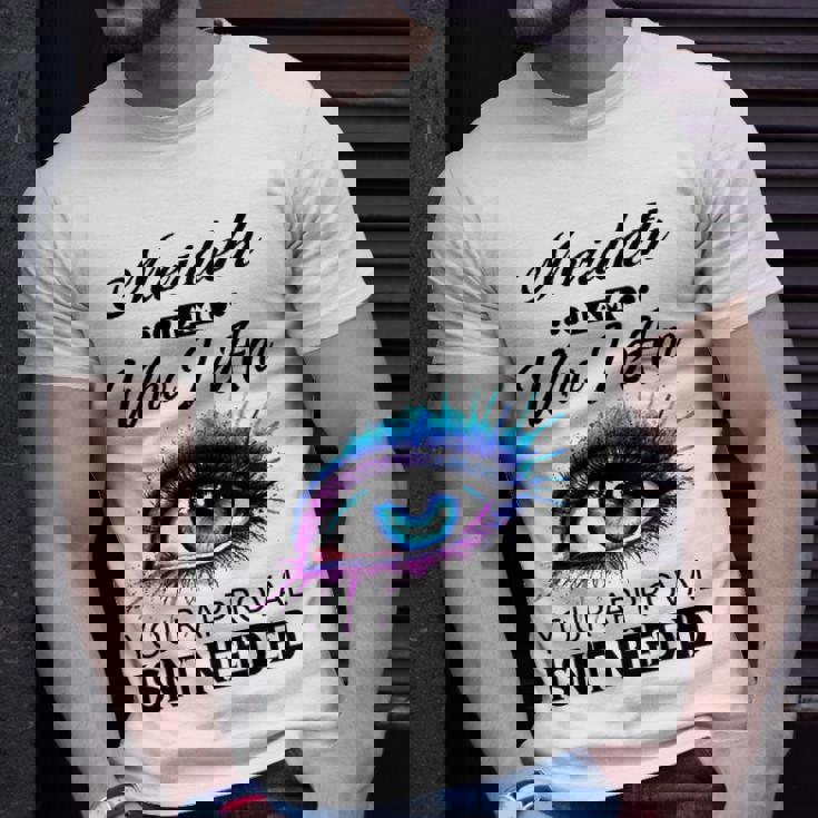 Merideth Name Merideth I Am Who I Am T-Shirt - Seseable