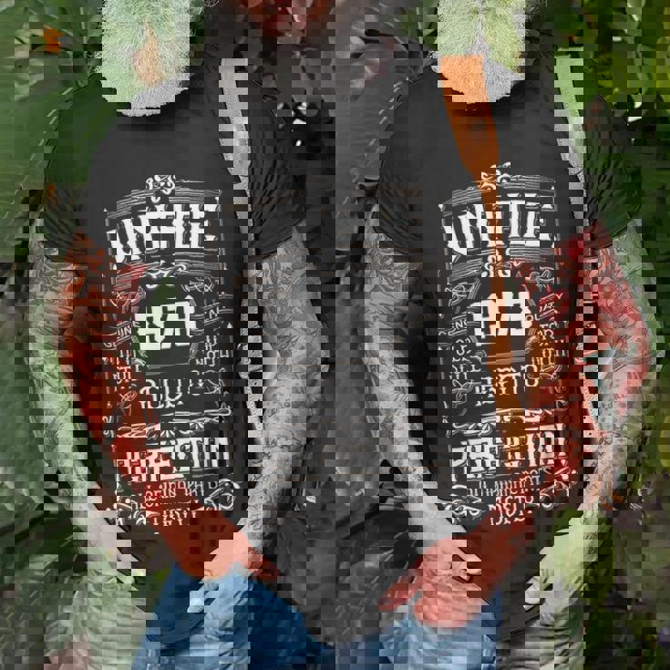 1978 Birthday 1978 Aged To Perfection All Original Parts T-Shirt - Seseable