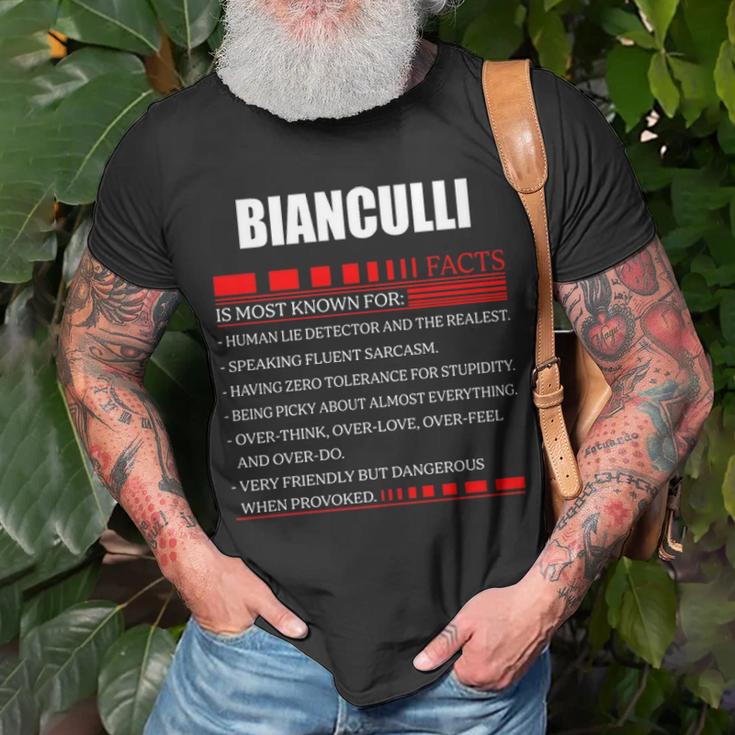 Bianculli Fact Fact T Shirt Bianculli Shirt For Bianculli Fact Unisex T ...