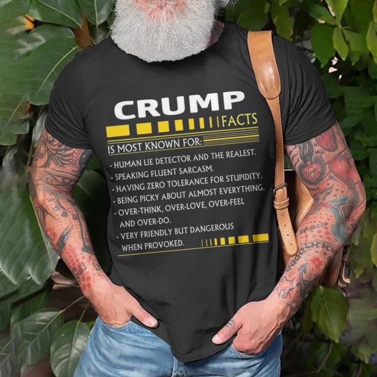 Crump Name Crump Facts T-Shirt - Seseable