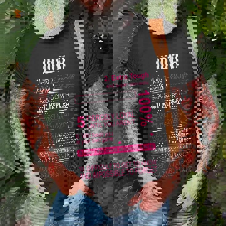 Judith Name Judith Name T-Shirt - Seseable