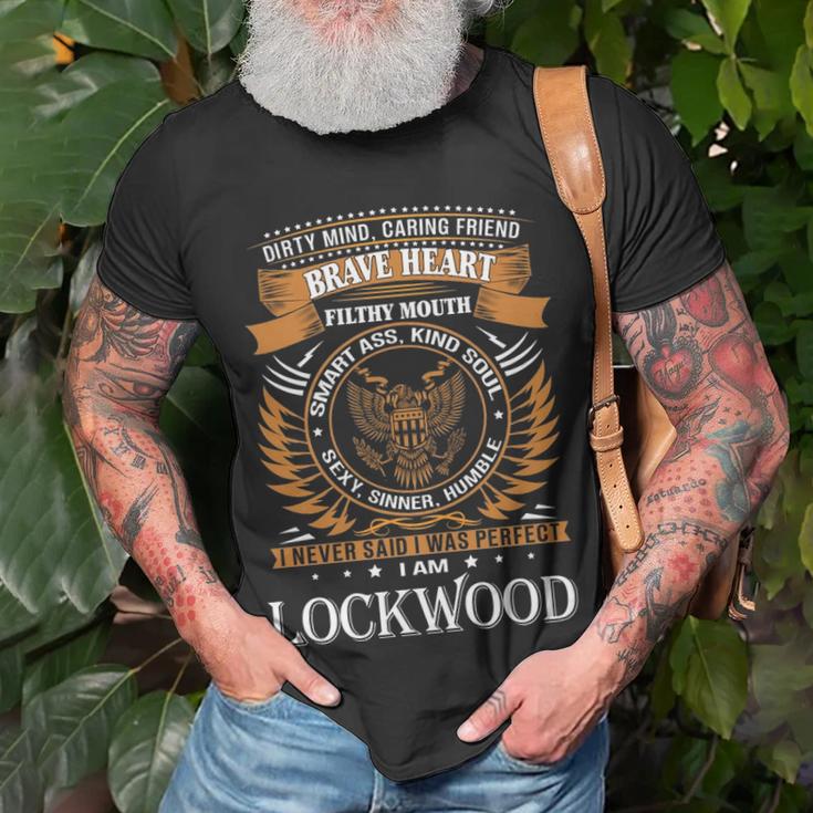 Lockwood Name Lockwood Brave Heart T-Shirt - Seseable