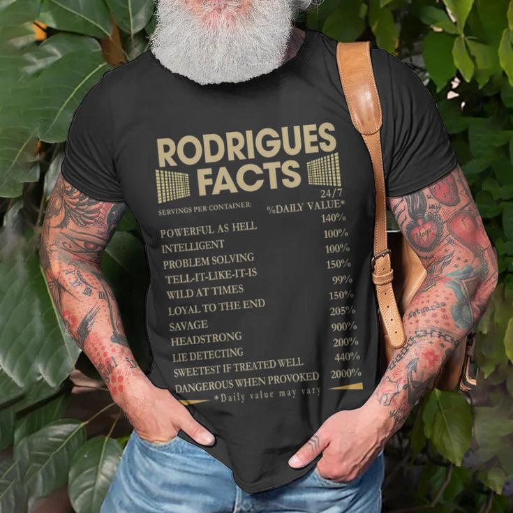 Rodrigues Name Rodrigues Facts V2 T-Shirt - Seseable