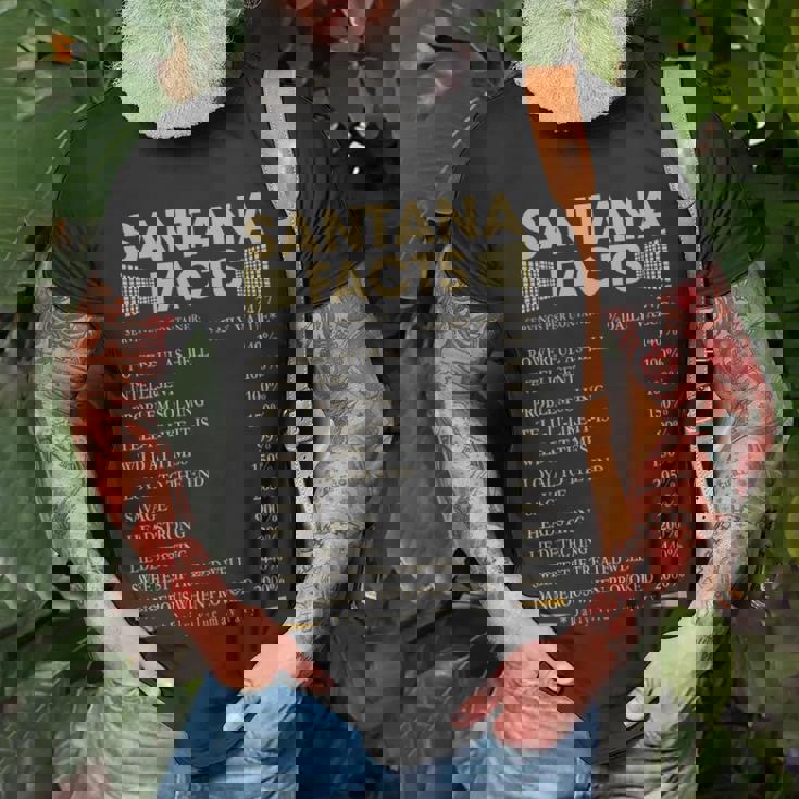 Santana Name Santana Facts T-Shirt - Seseable