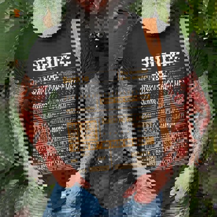 Schultz Name Schultz Born To Rule T-Shirt - Seseable