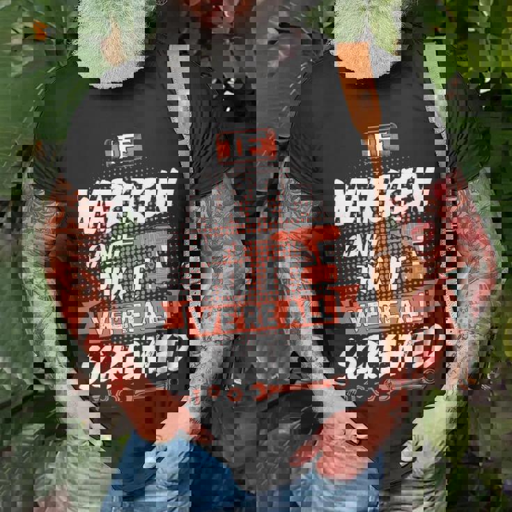 Warren Name If Warren Cant Fix It Were All Screwed T-Shirt - Seseable