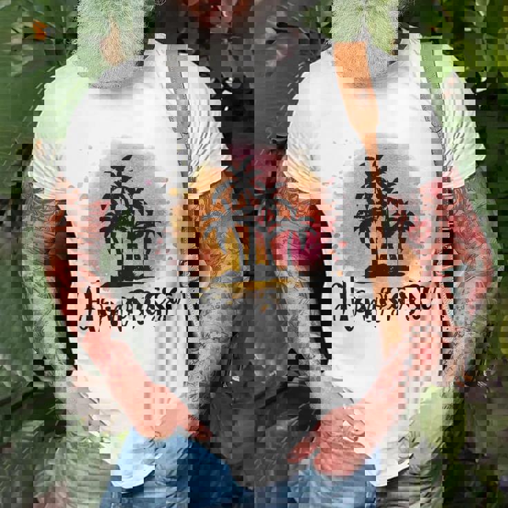 Homosassa Florida Retro Palm Tree Beach Vacation V2 T-shirt - Thegiftio